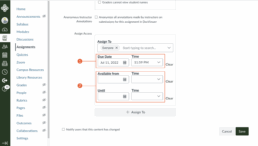 Peer Review in Canvas | Portland State University
